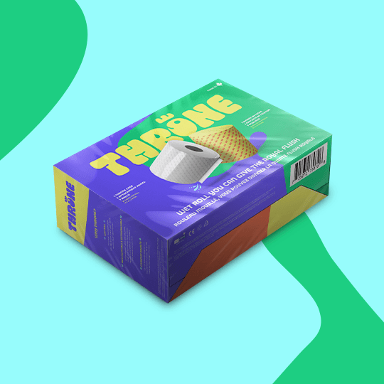 Throne 7 Rolls + 1 Dispenser – All Clean Natural